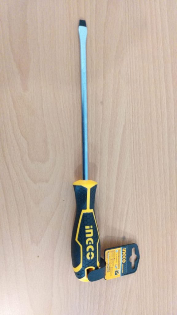 INGCO SCREWDRIVER INDUSTRIAL SLT 8MM X 8 MM X 6 – HS288150 – The ...