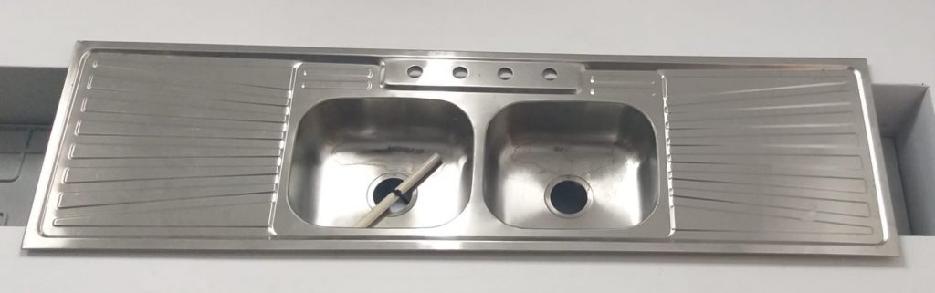 KITCHEN SINK DOUBLE BOWL DOUBLE DRAIN – The Plumbers Depot