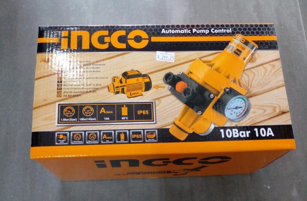 INGCO PUMP CONTROL AUTO SMARTHEAD – UWAPS002 – The Plumbers Depot
