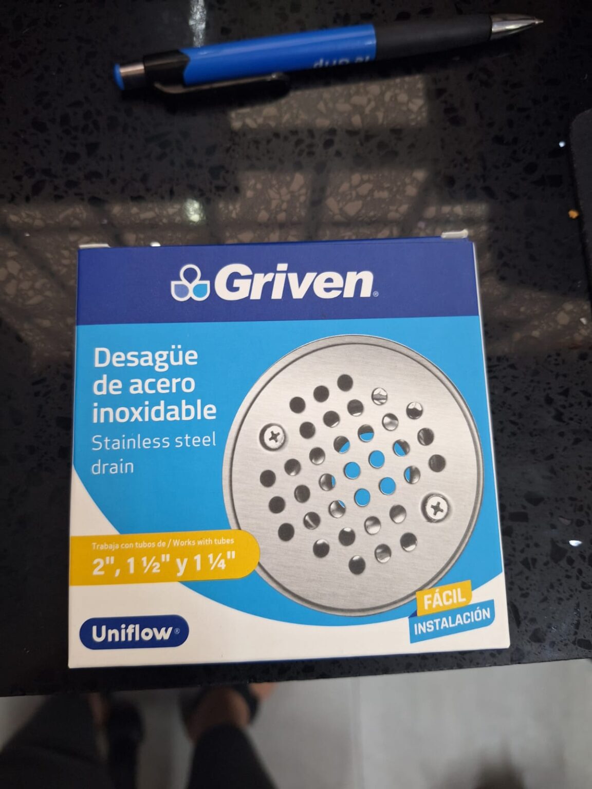Griven Stainless Steel Floor Drain – RSD-10A1 – The Plumbers Depot